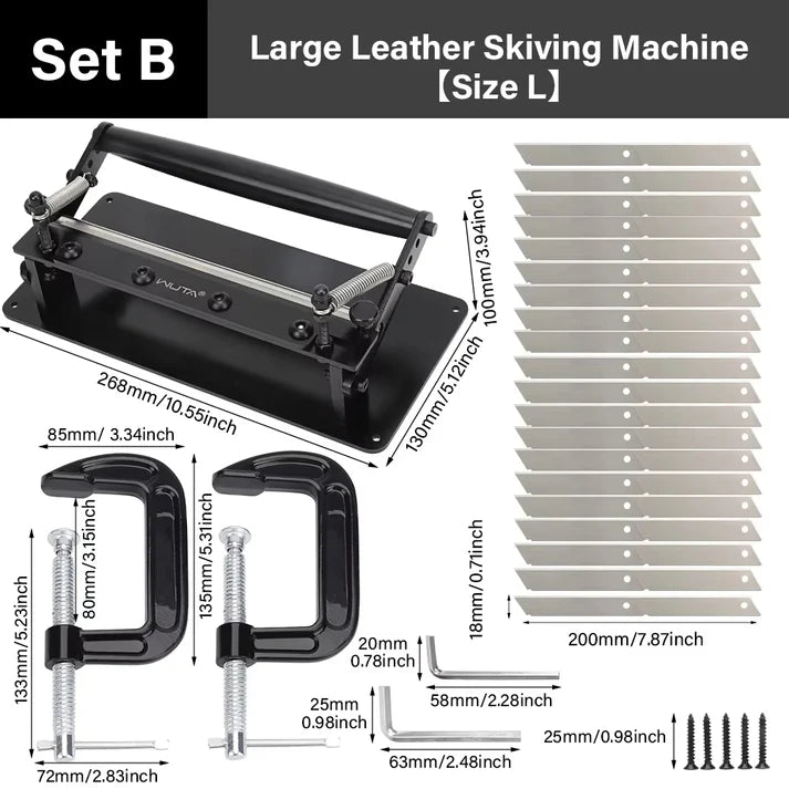 Wuta manual leather skiving machine – sfleather.co.uk