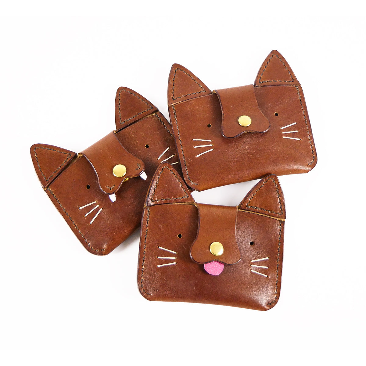 Stonesfield Chibi Cat Purse Pattern – sfleather.co.uk